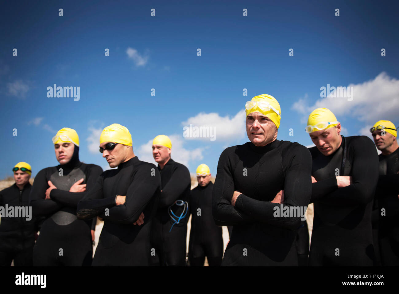 Usmc water survival instructors hi-res stock photography and images - Alamy