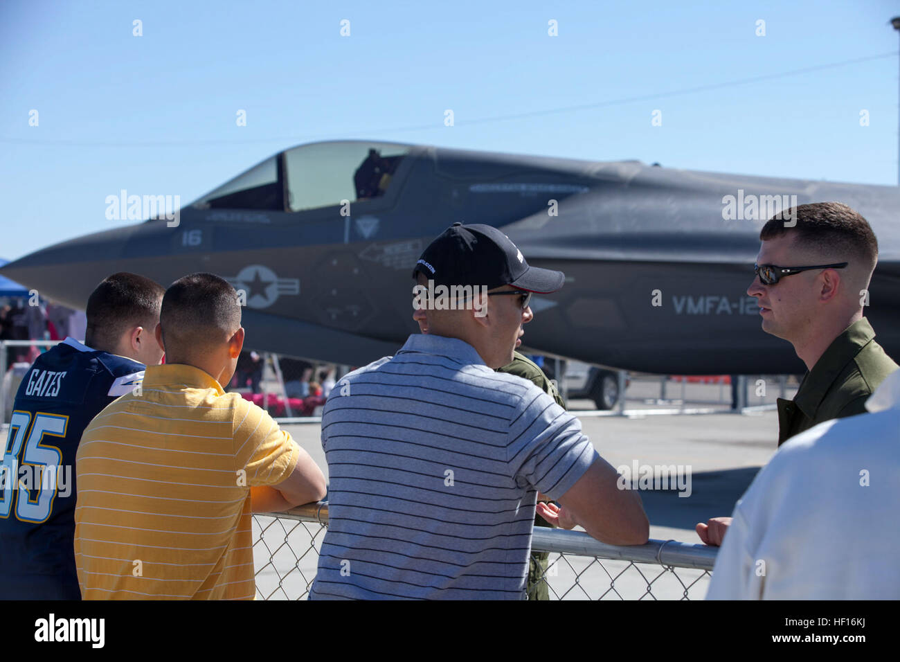 Pilots and plane captains from Marine Fighter Attack Squadron 121 ...