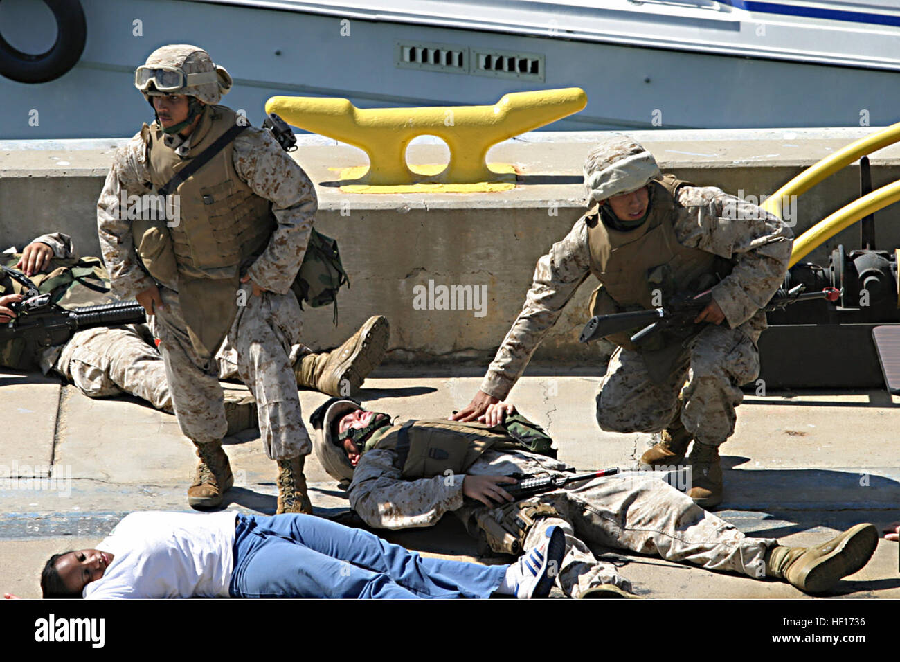NAVAL BASE SAN DIEGO (Aug. 9, 2006) -- Cpl. Vic B. Madrillejos ...