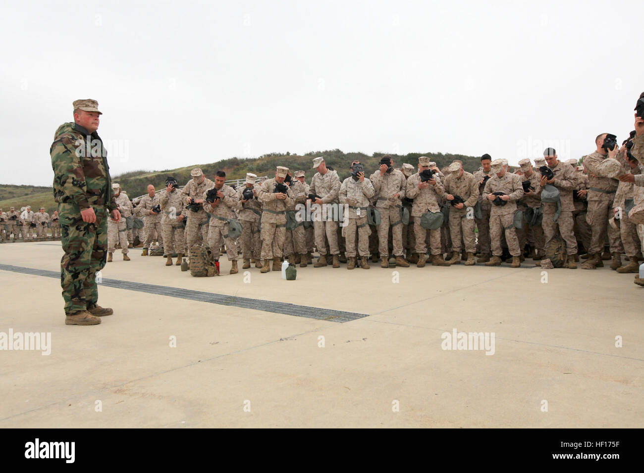 Cpl. Ronald Isaacs, 24, from Bluff City, Tenn., a chemical, biological ...