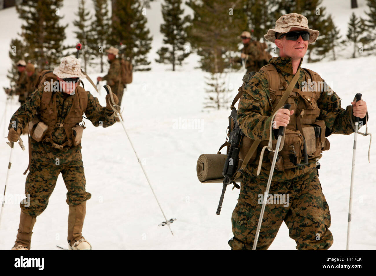 U.S. Marine Iram Chapa (Left), a Team Leader with Echo Company, Second ...