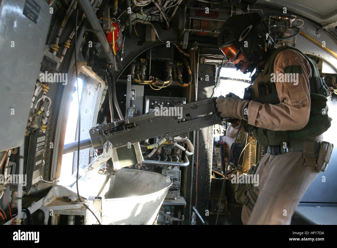 CH-46 Machine Gun Stock Photo - Alamy