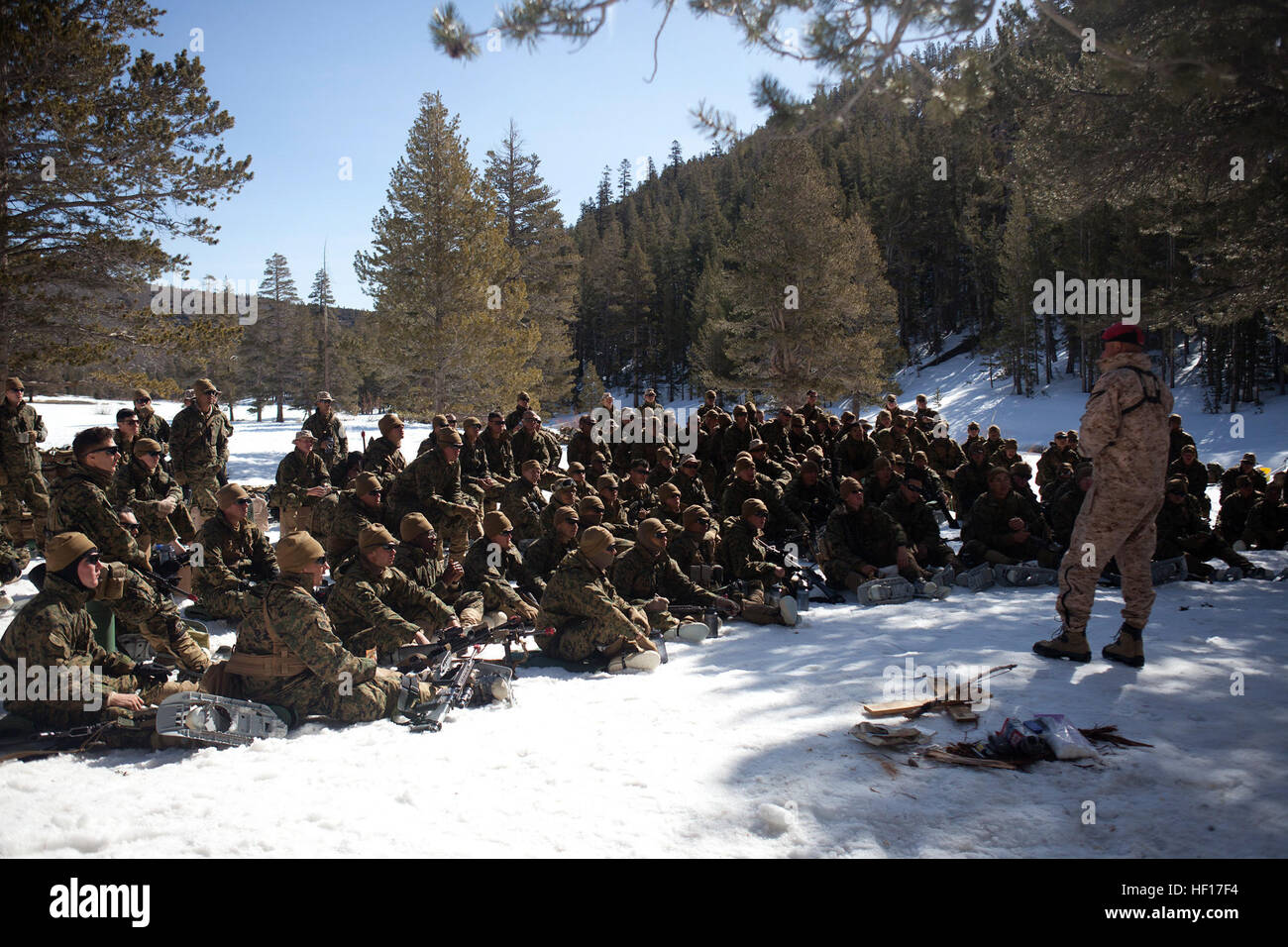 Staff Sgt. Scott Coffin, a MWTC instructor, teaches Marines of Golf ...