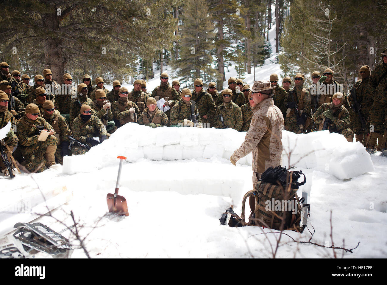Staff Sgt. Michael Gallucci, a Mountain Warfare Training Center team ...