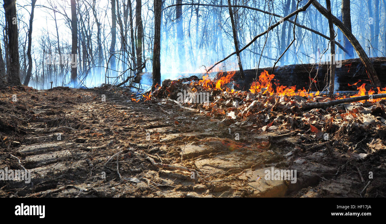 Quantico Fire Department and Emergency Rescue Services contained a ...