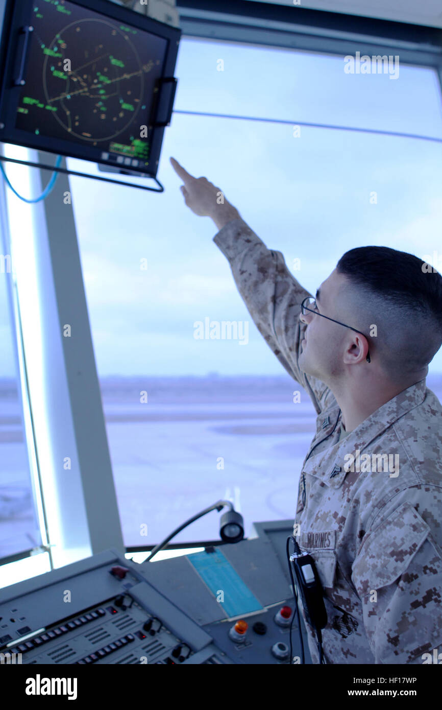 Cpl. Michael Porcelli, air traffic controller and a New York City ...