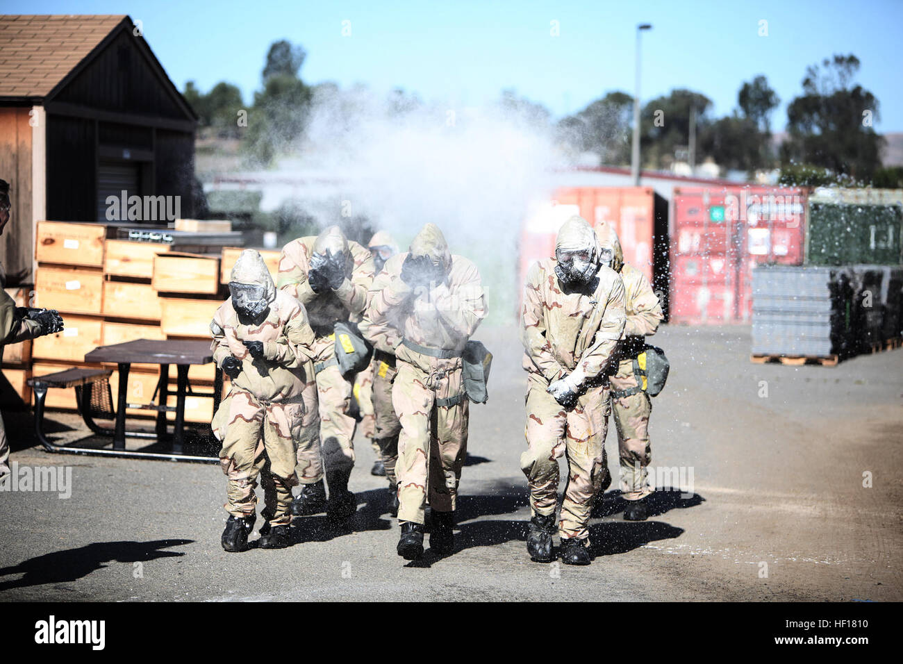 U.S. Marines with Headquarters and Service Company, Combat Logistics ...