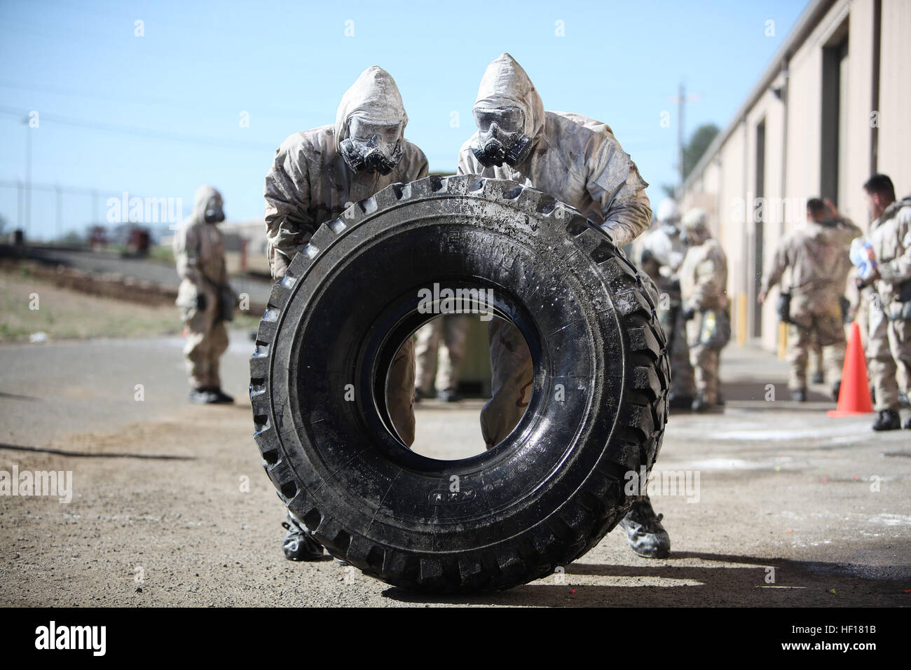 U.S. Marines with Headquarters and Service Company, Combat Logistics ...