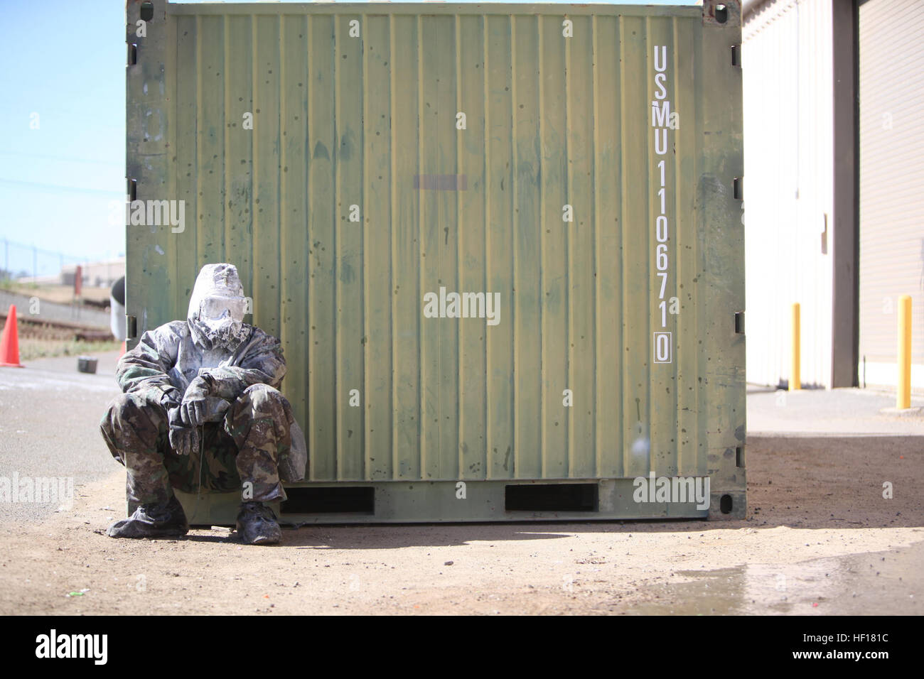 U.S. Marines with Headquarters and Service Company, Combat Logistics ...