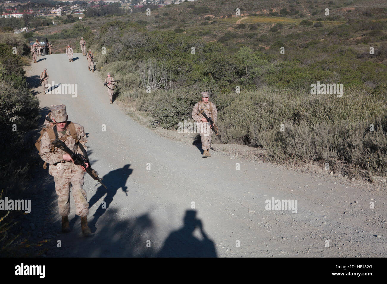 Marines with Bravo Company, 7th Engineer Support Battalion, 1st Marine ...