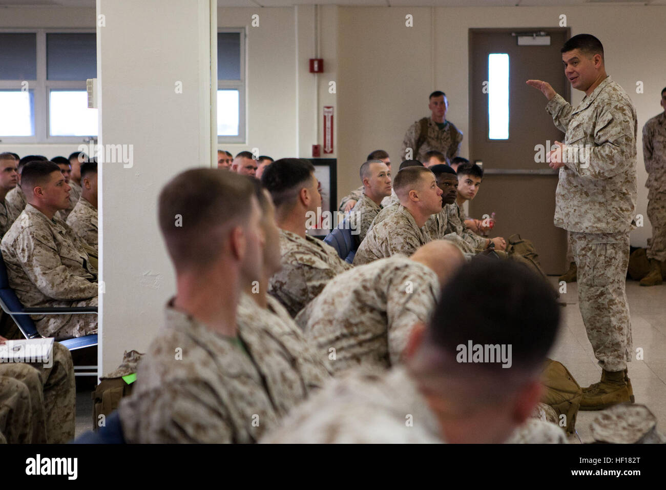 Lt. Col. Thomas D. Wood, commanding officer, 3rd Battalion, 3rd Marine ...
