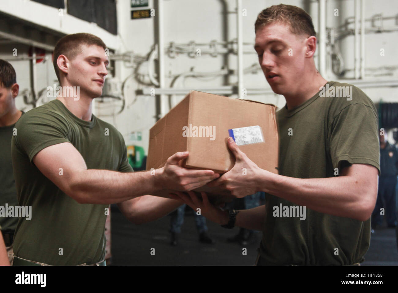 Corporal Joseph A. Hicks, tactical switchboard operator, Command ...