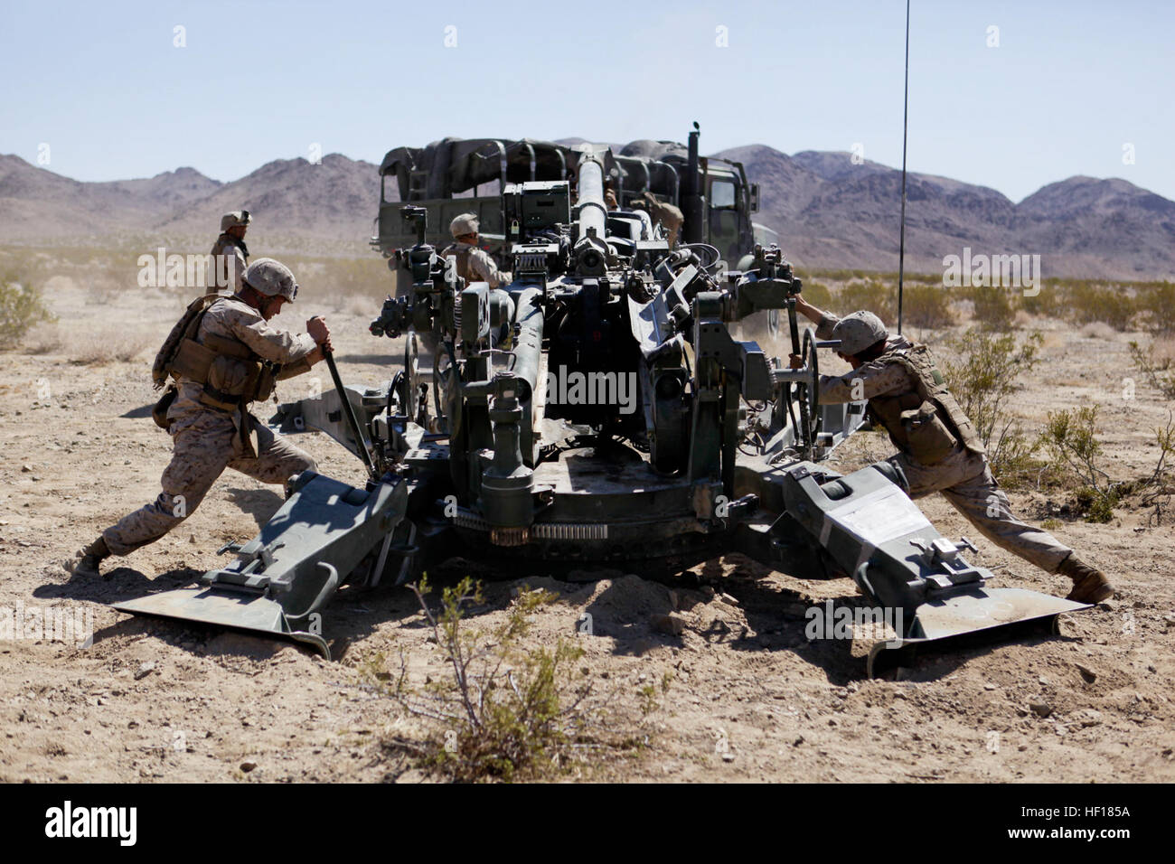 U.S. Marines with Battery K, 3rd Battalion, 12th Marine Regiment ...