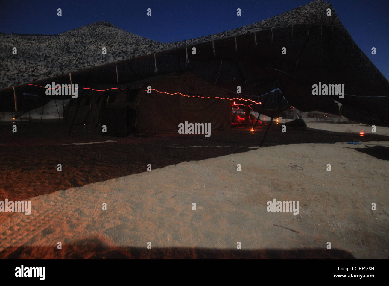 U.S. Marines with Headquarters Battery, 11th Marine Regiment, 1st ...