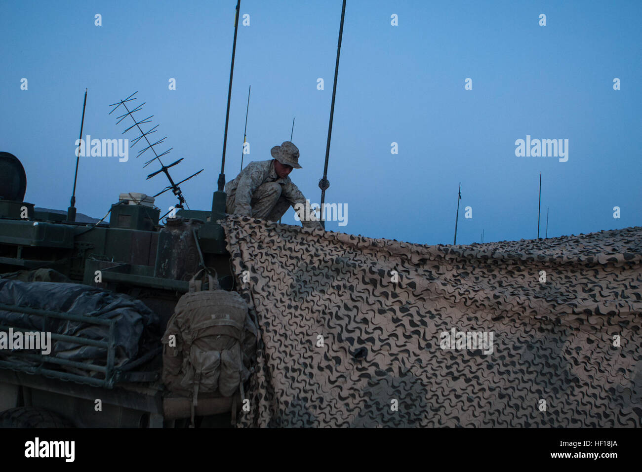 U.S. Marine Corps Cpl Jean-Aubert Madere, a vehicle commander with ...