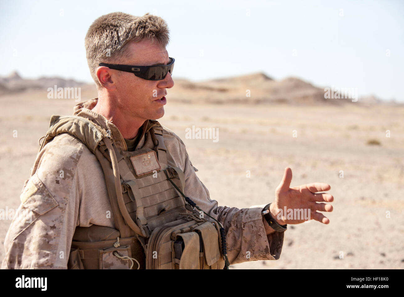 Chief Warrant Officer 2 William Mueller, officer in charge, Explosive ...