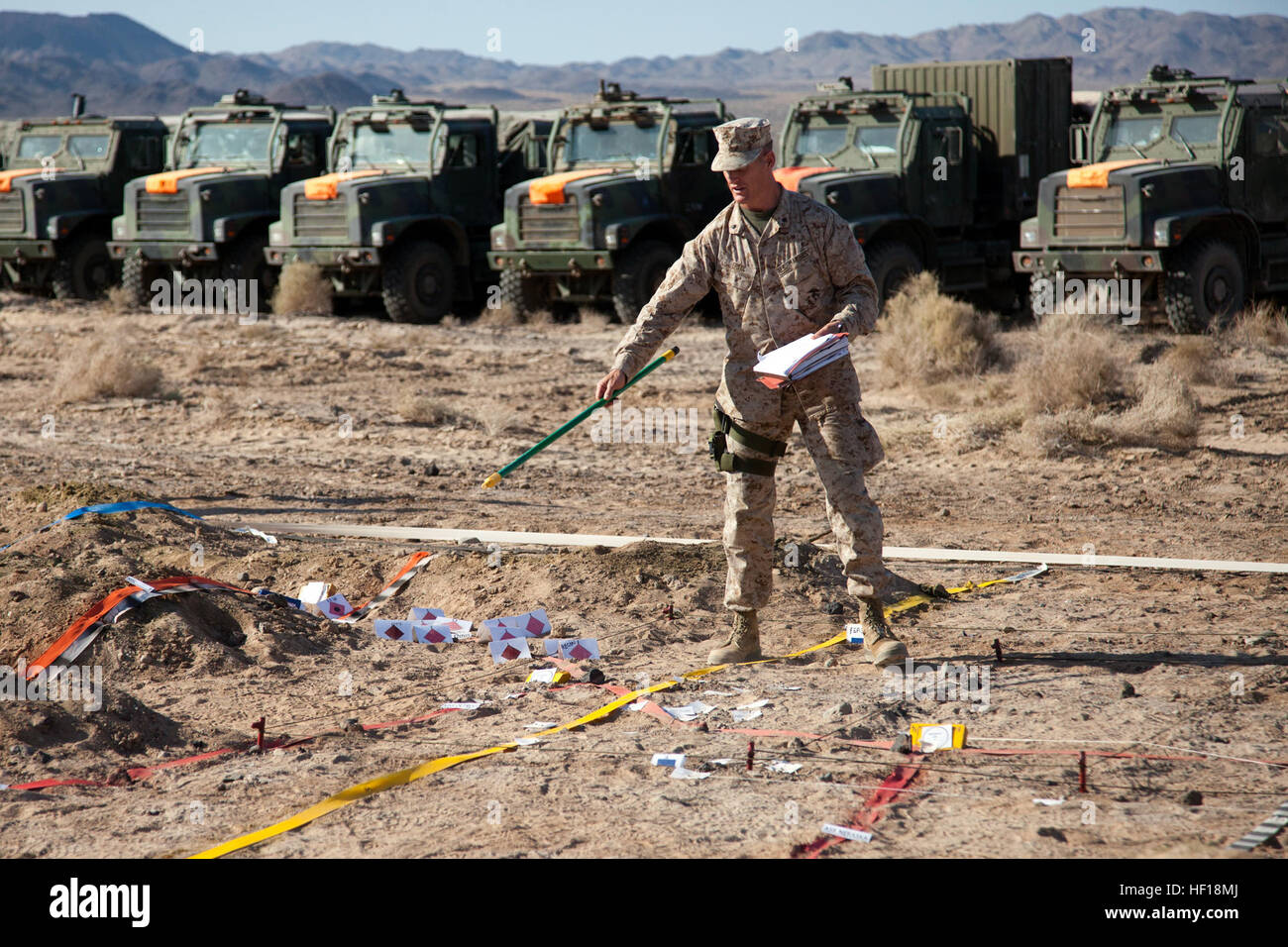 U.S. Marine Corps Lt. Col. Thomas Freel, future operation officer with ...