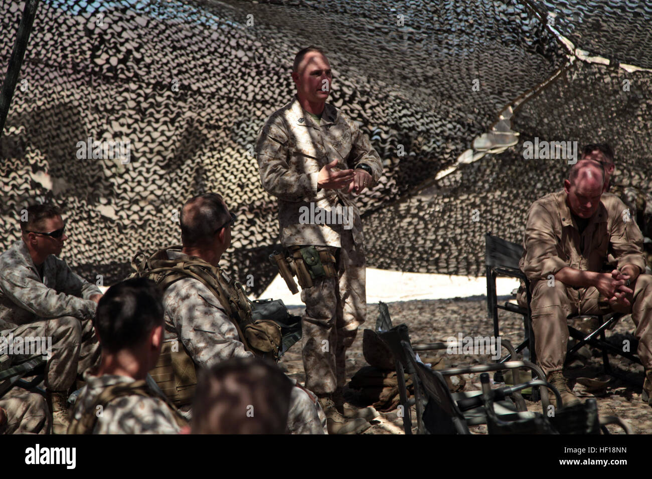 U.S. Marine Corps Sgt. Maj. Donald L. Jobe, sergeant major, 1st Marine ...