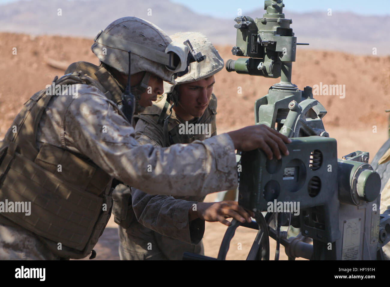 Corporal Edwin Aguinaldo Jr., a section chief serving with Kilo Battery ...