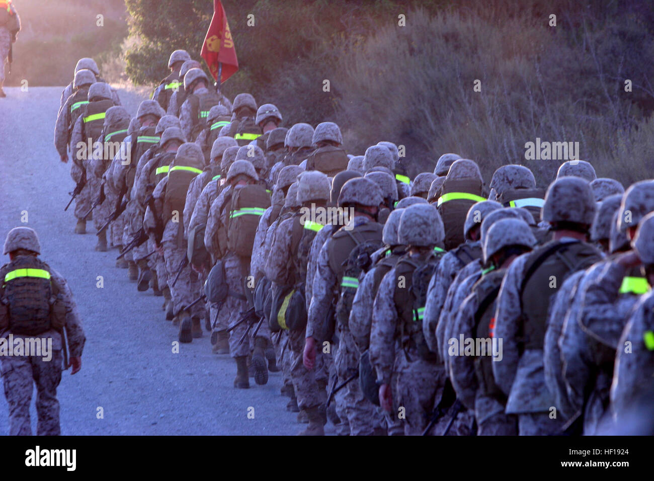 Marines and sailors with Headquarters Company, Combat Logistics ...