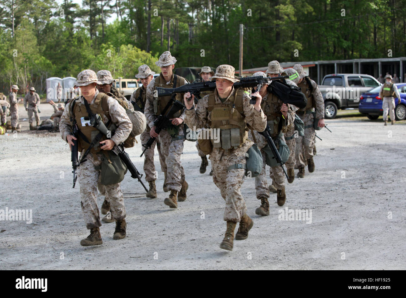 A squad of 13 Marines with 2nd Maintenance Battalion, 2nd Marine ...