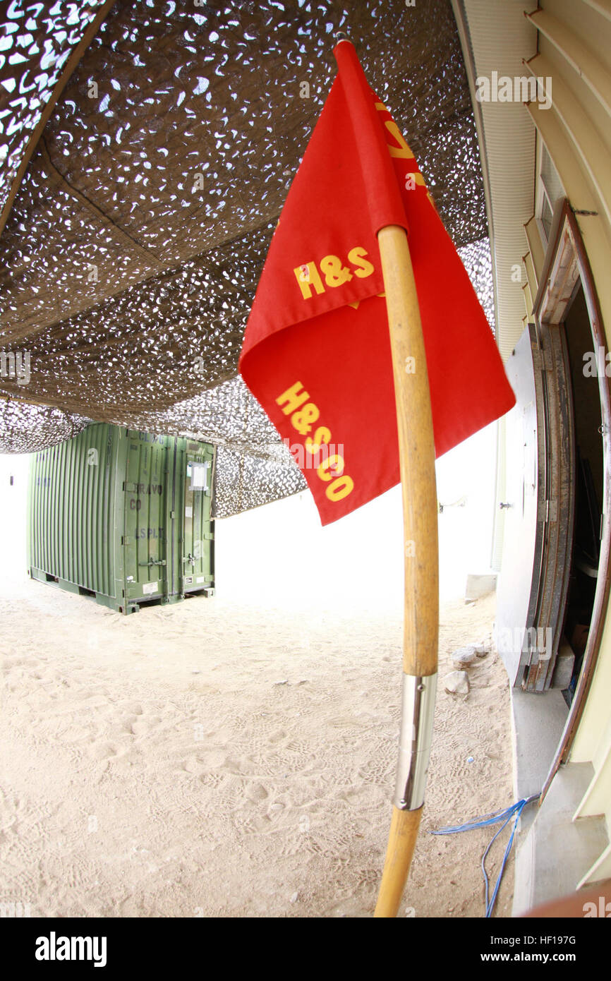 Combat Logistics Battalion 6, 2nd Marine Logistics Group, set up its ...