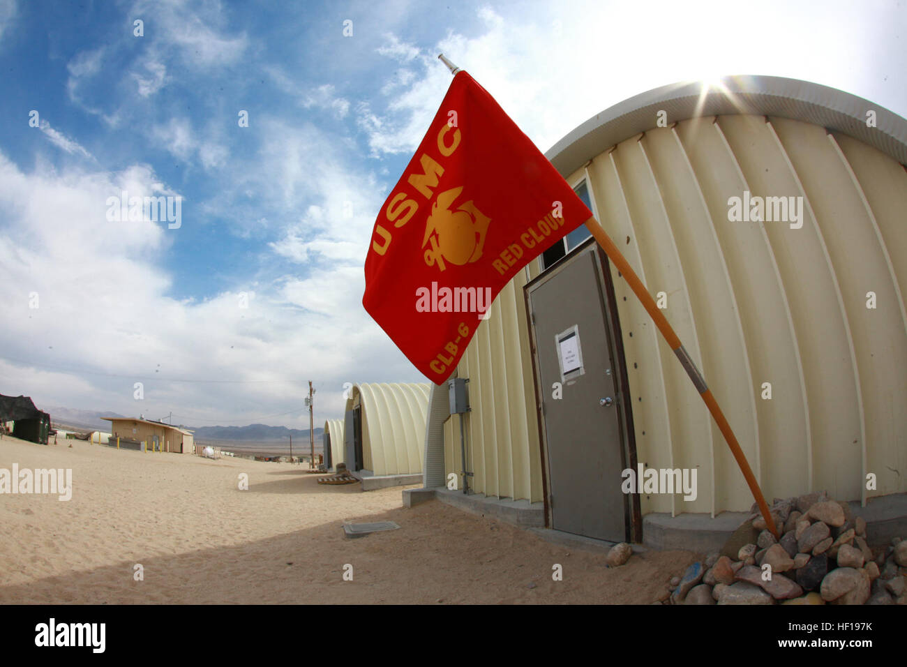 Combat Logistics Battalion 6, 2nd Marine Logistics Group, set up its ...