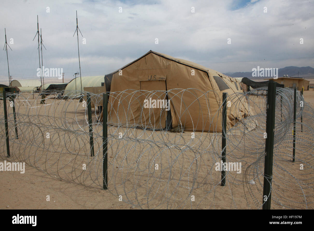 Combat Logistics Battalion 6, 2nd Marine Logistics Group, set up its ...