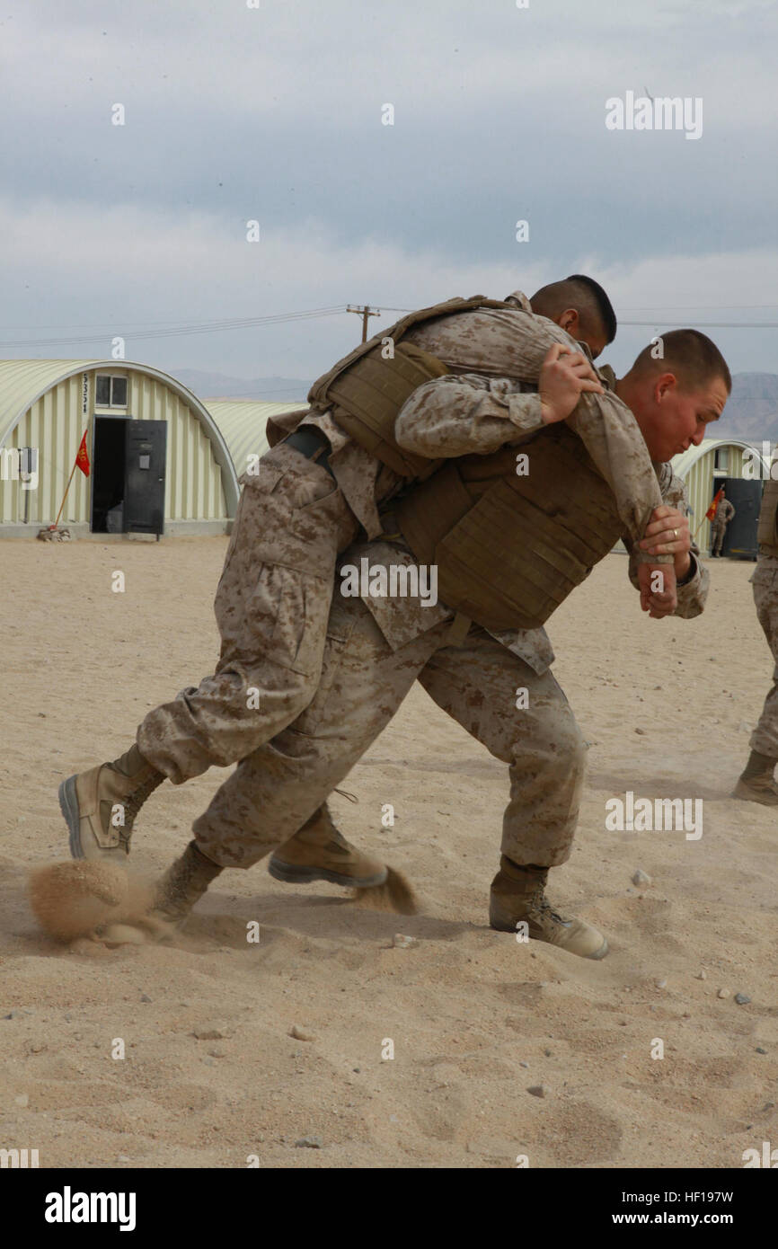 Combat Logistics Battalion 6, 2nd Marine Logistics Group, set up its ...