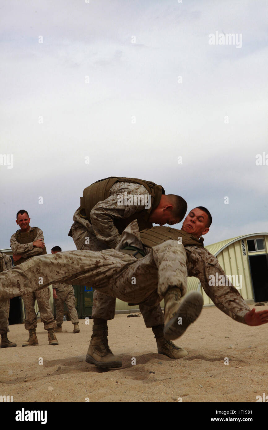 Combat Logistics Battalion 6, 2nd Marine Logistics Group, set up its ...