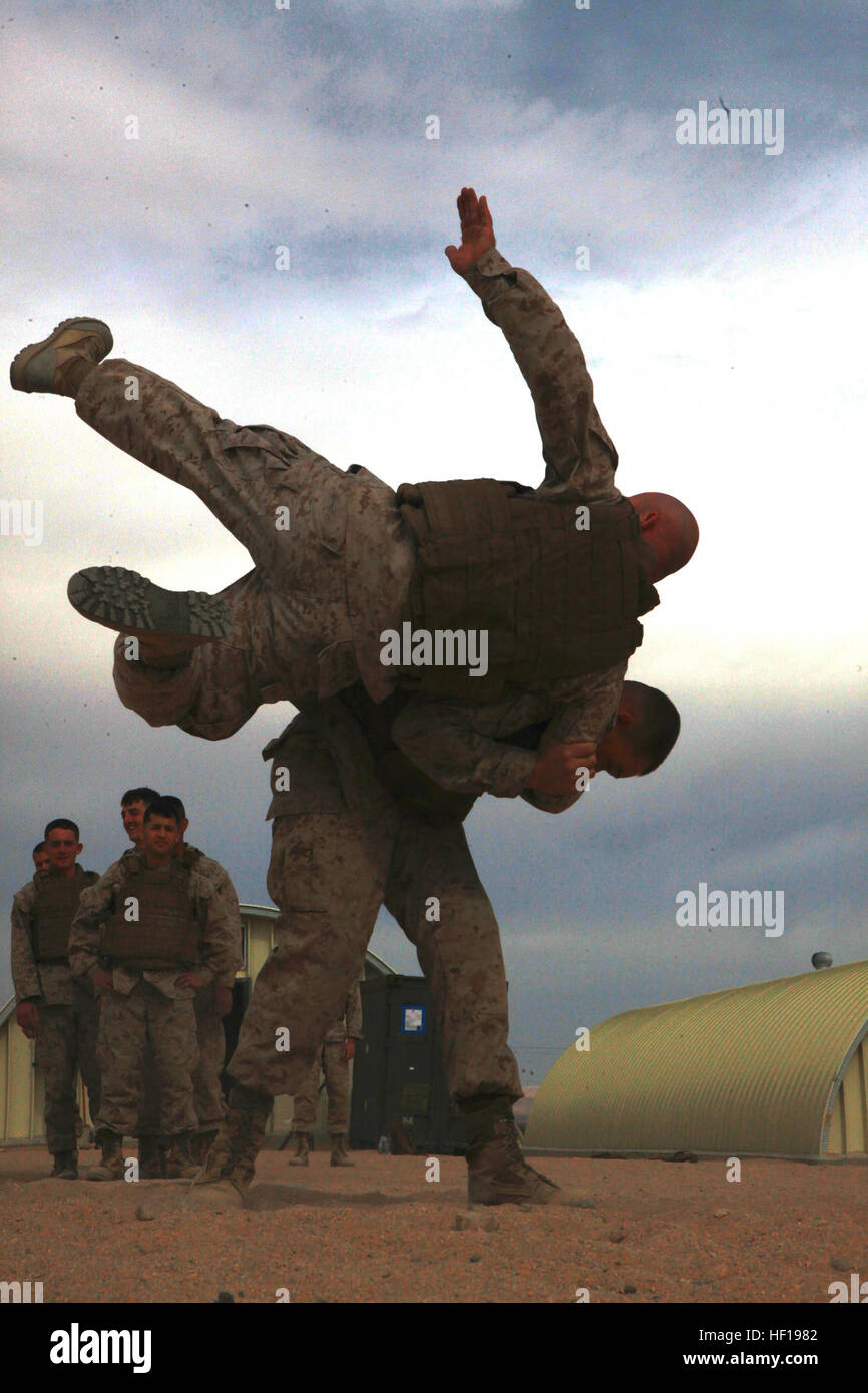 Combat Logistics Battalion 6, 2nd Marine Logistics Group, set up its ...