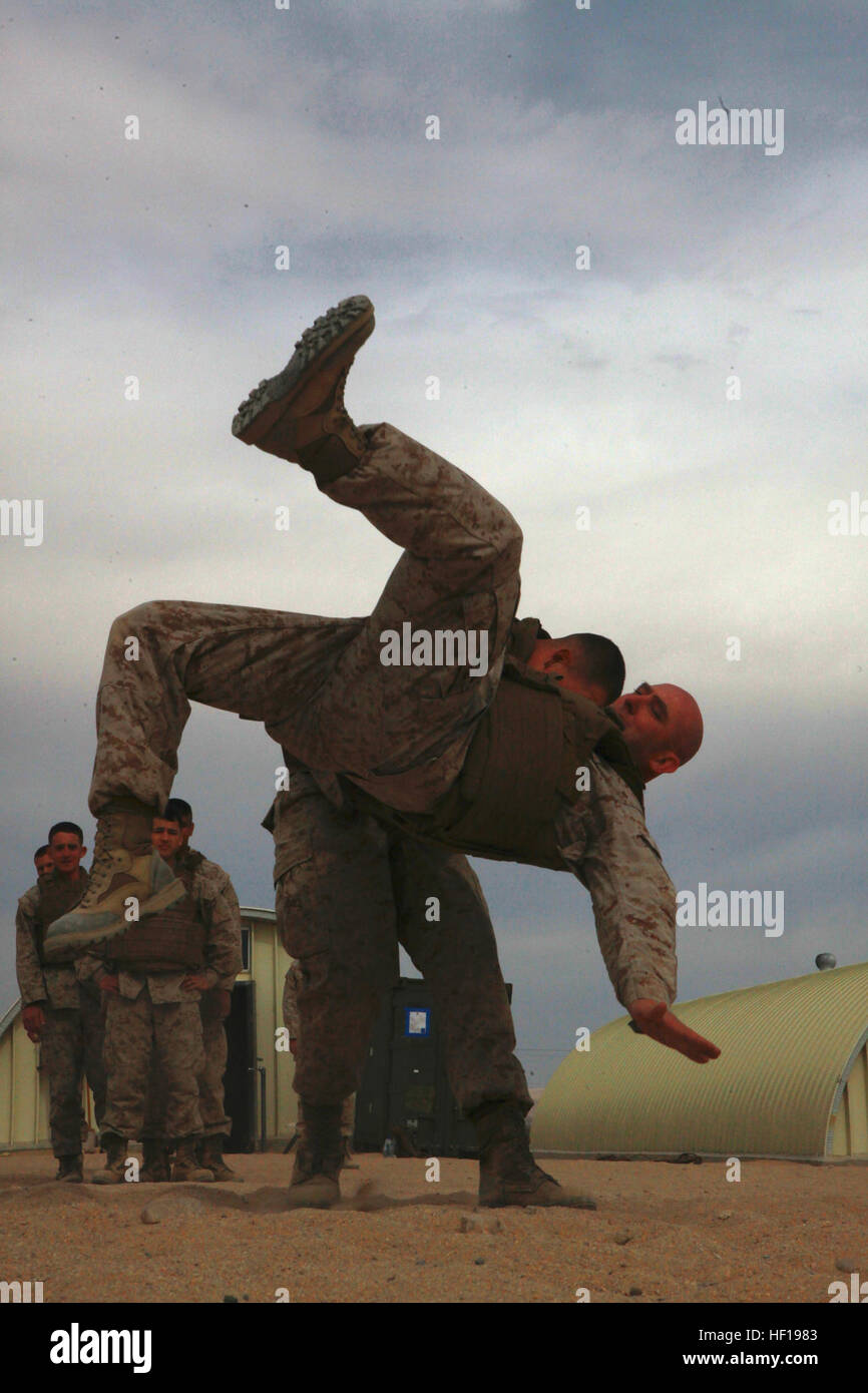 Combat Logistics Battalion 6, 2nd Marine Logistics Group, set up its ...