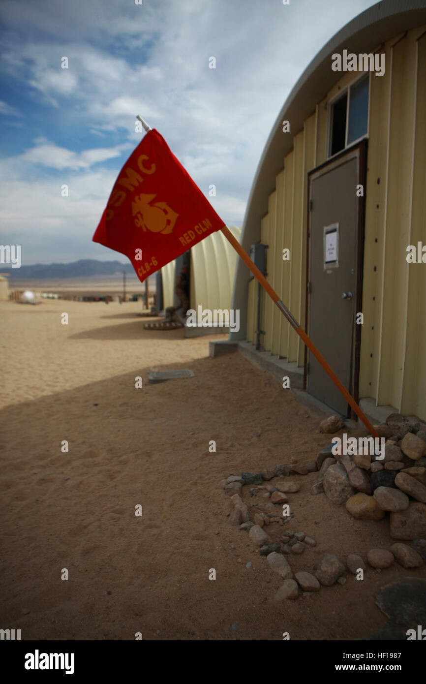 Combat Logistics Battalion 6, 2nd Marine Logistics Group, set up its ...