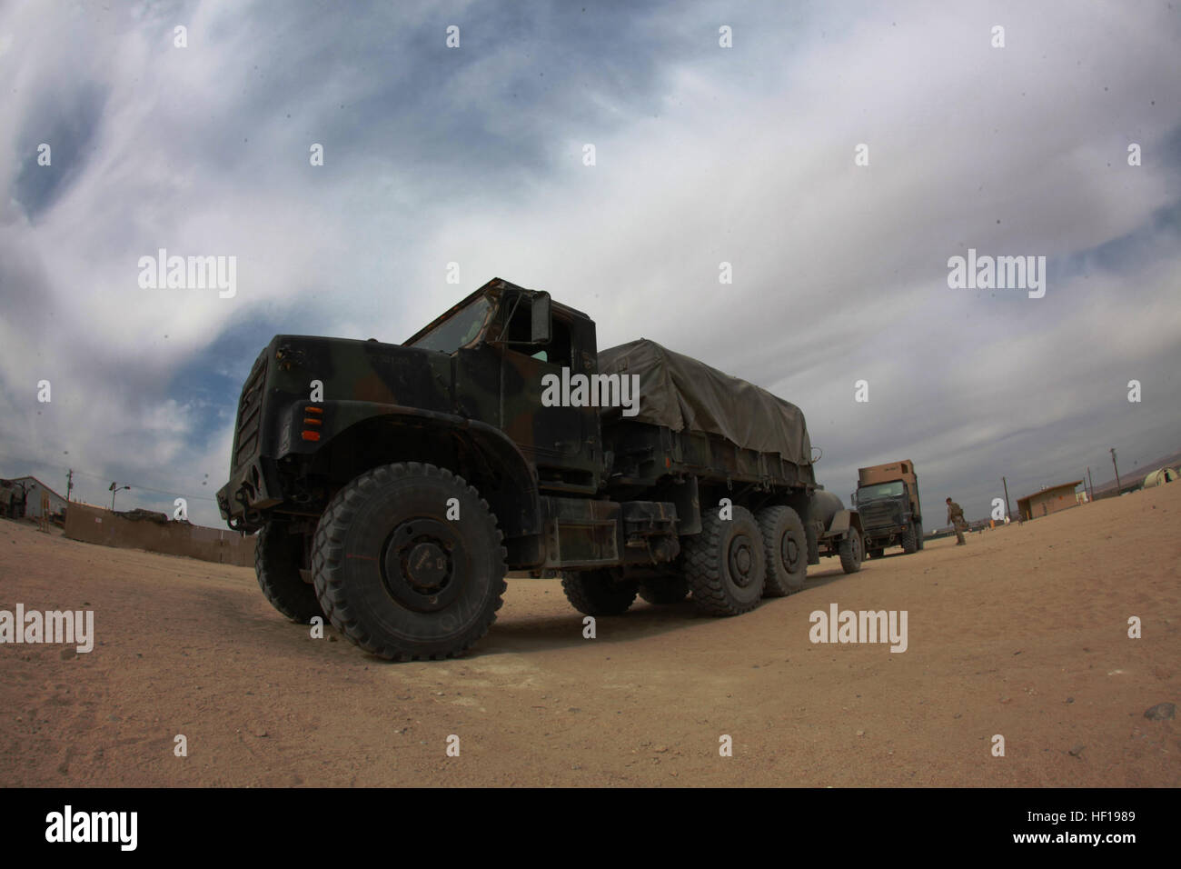 Combat Logistics Battalion 6, 2nd Marine Logistics Group, set up its ...