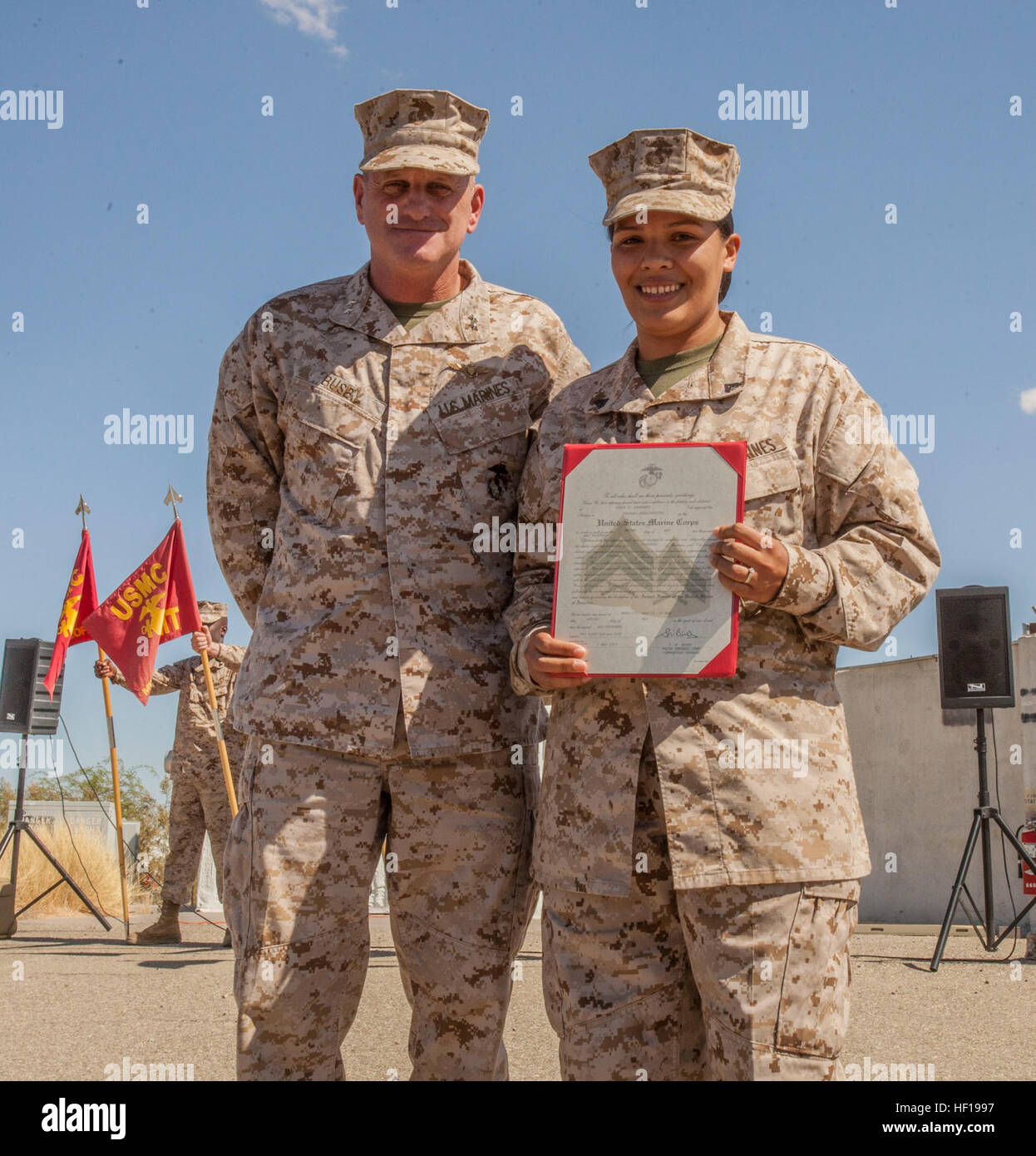 Major General Steven W. Busby, commanding general of Third Marine ...