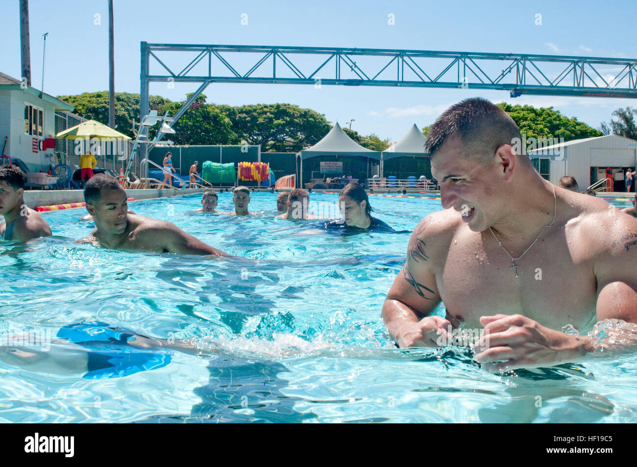 Lance Cpl. Amado Landa, an administration clerk with School of Infantry ...