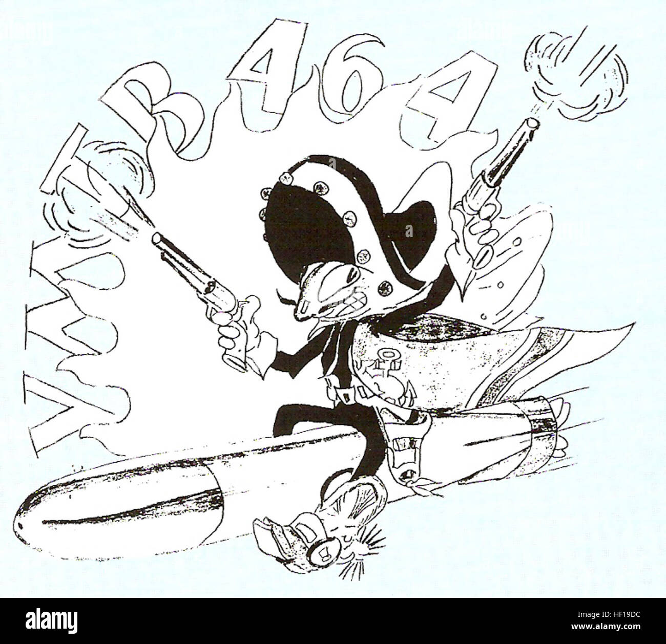 VMTB-464 WWII Logo Stock Photo - Alamy