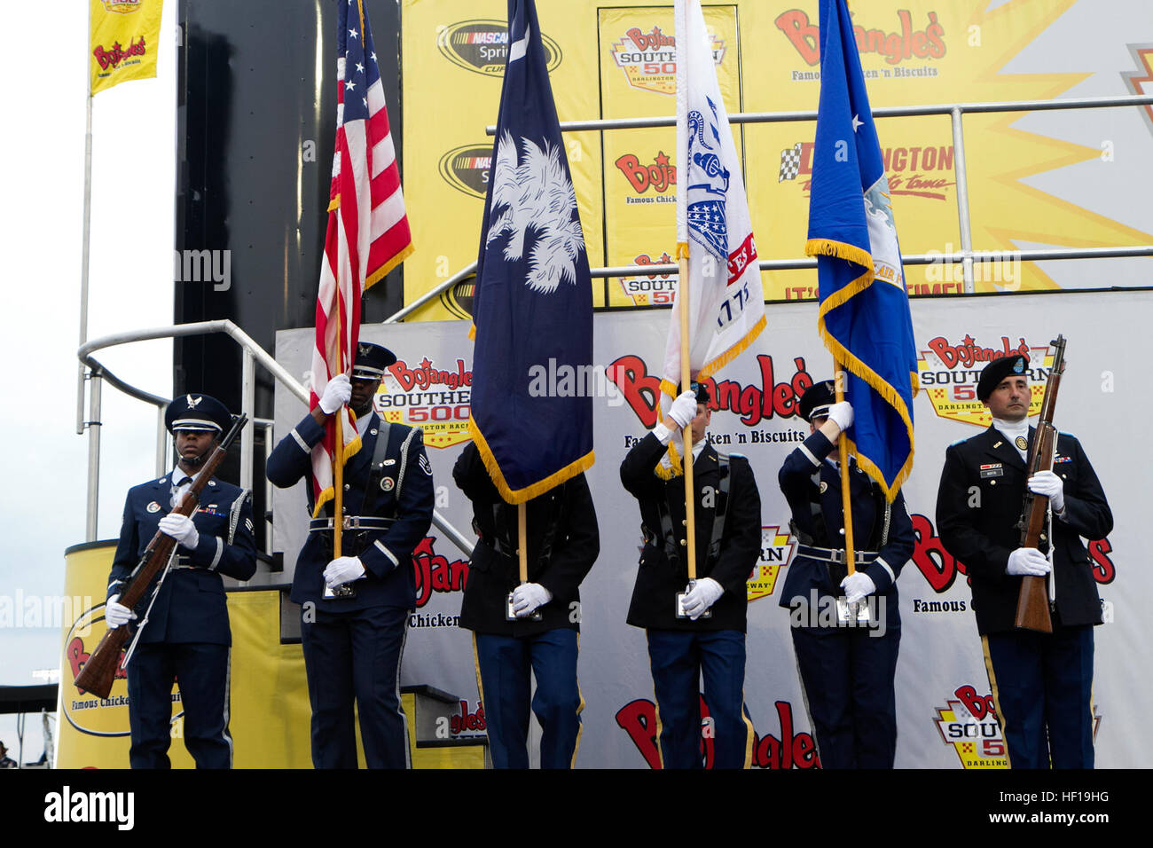 For the first time, Darlington Raceway hosted a joint Army and Air ...