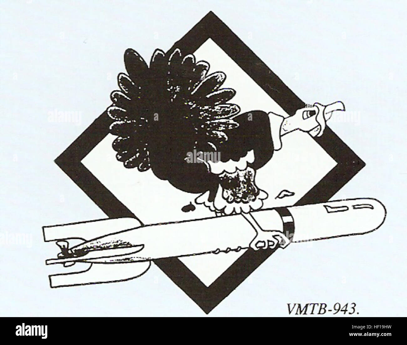 VMTB-943 WWII Logo Stock Photo - Alamy