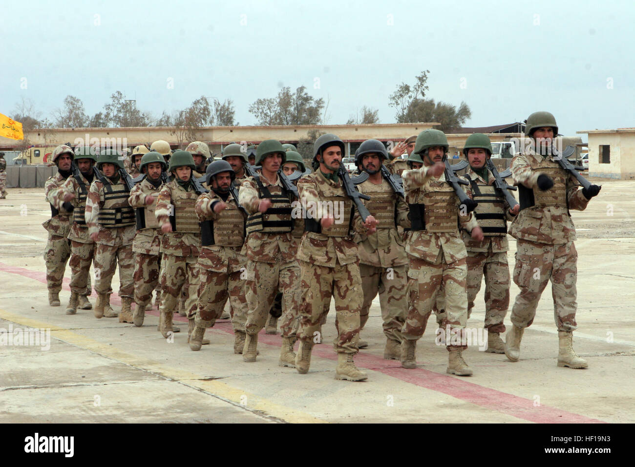070109-M-8299S-016 Camp Fallujah, Iraq (Jan. 9, 2007) - Members of the ...
