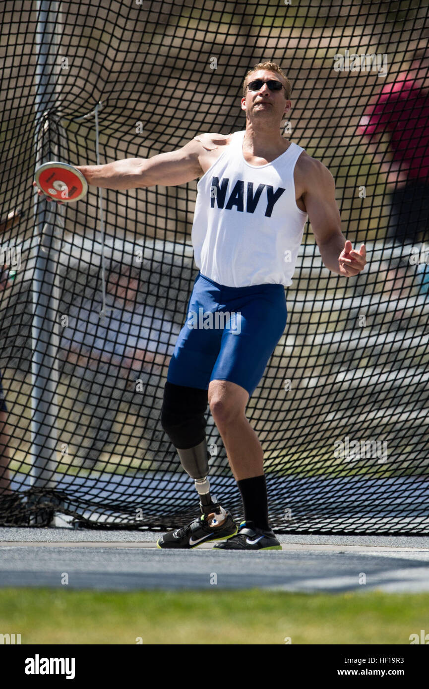 Hospital Corpsman 2nd Class Max Rohn from Rockville, Md., throws a ...