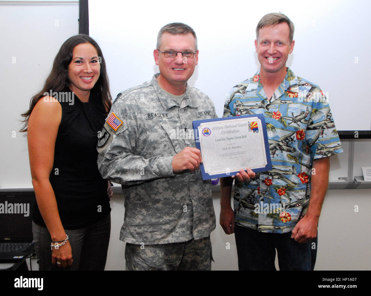 Lt. Col. Jack Beasley, deputy commander and administrative officer for ...