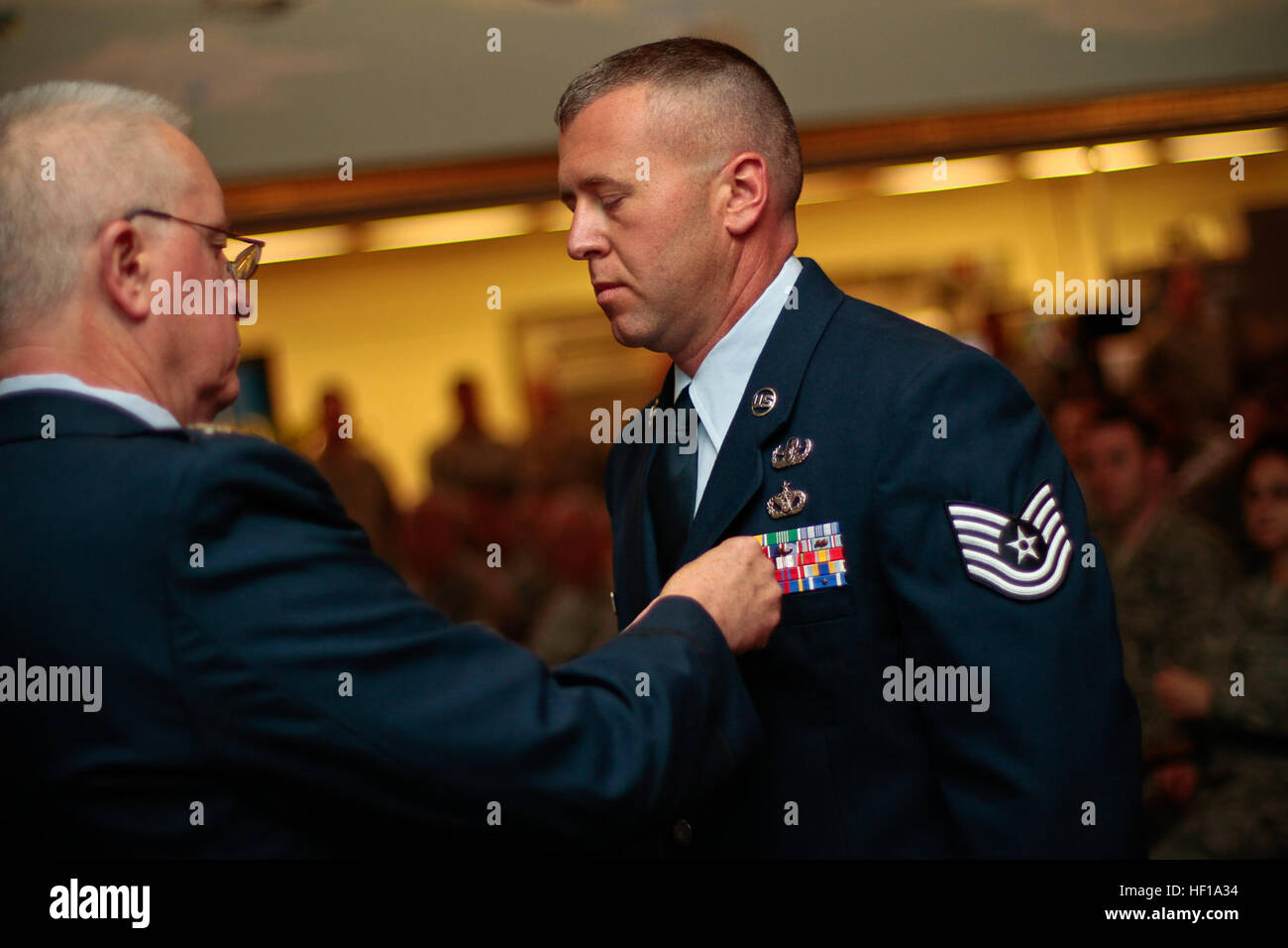 Air force combat action medal hi-res stock photography and images - Alamy