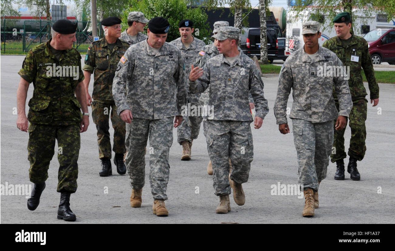 U.S. Army Lt. Gen. Frederick "Ben" Hodges, commanding general of NATO's ...