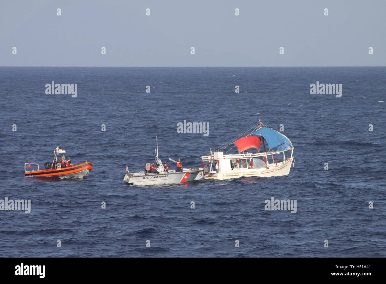 U.S. Coast Guard Cutter Oak responded to a Venezuelan fishing vessel ...