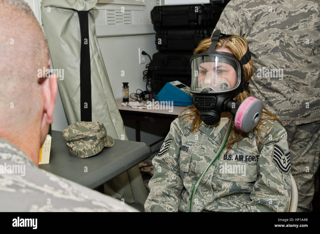 U.S. Air Force Tech. Sgt. Carly Edwards, a dental technician with the ...