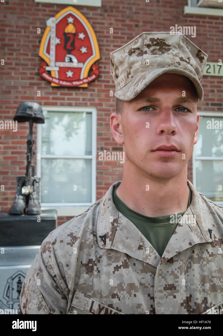 Lance Cpl. George Lynch Jr., a squad leader with 1st Battalion, 2nd ...