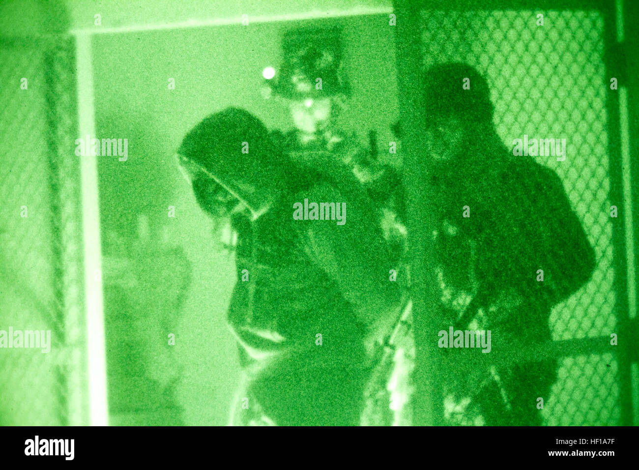 Marines with the Force Reconnaissance Platoon, 31st Marine ...