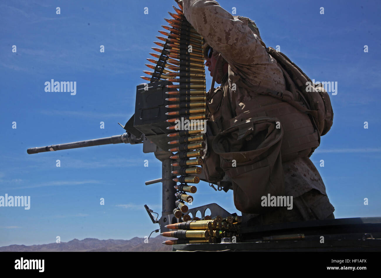 Lance Cpl. Lucas J. Banning, a Chesterfield, Mich., native and turret ...