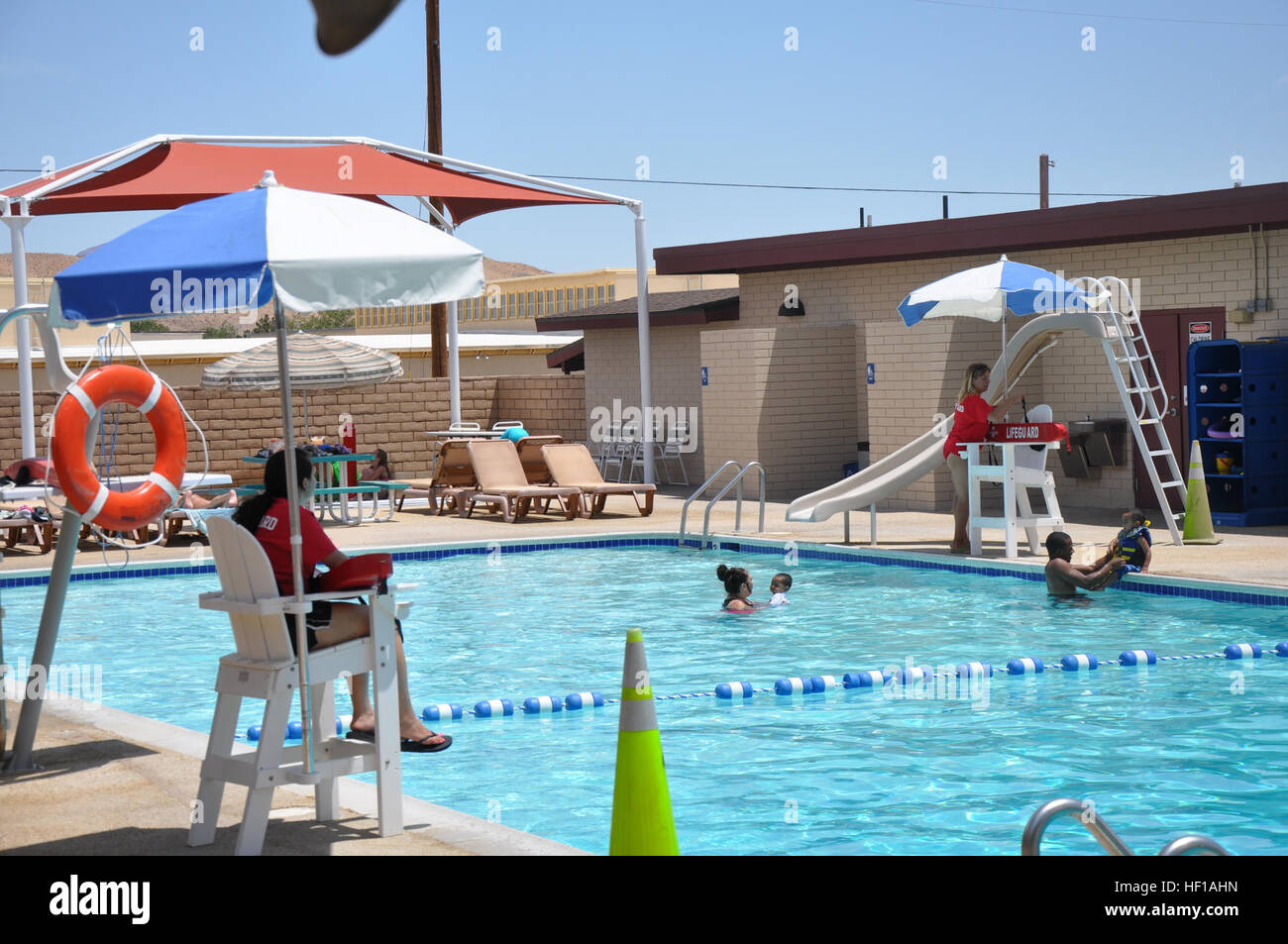 Marines, base employees and their families on Marine Corps Logistics ...